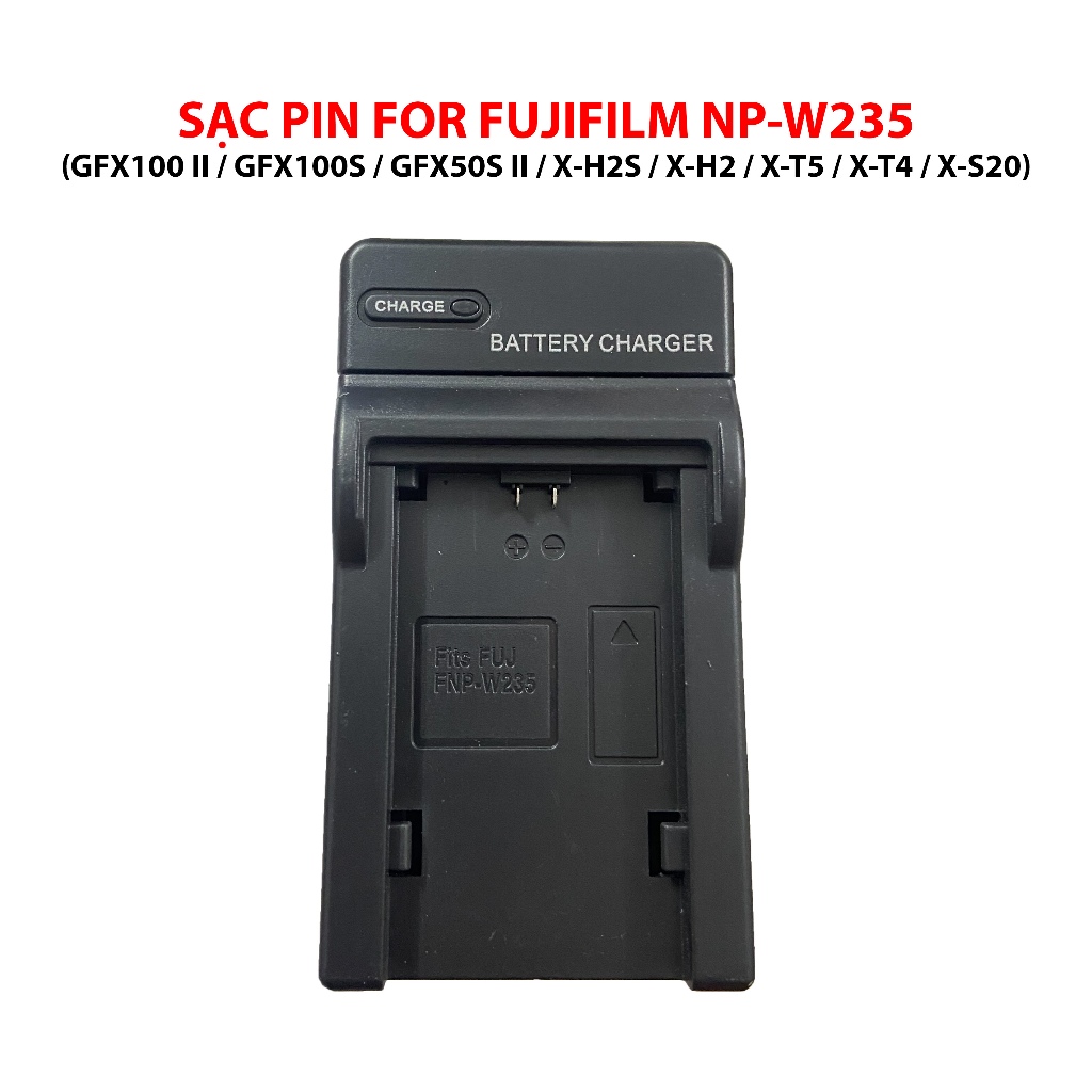 Sạc pin Fujifilm mã NP-W235 tương thích pin máy GFX100 II / GFX100S ...