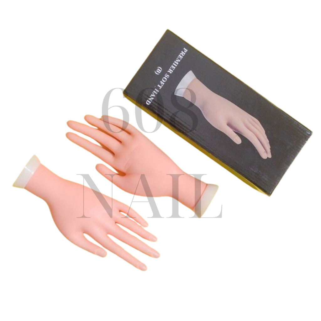 Bàn Tay Giả Silicone Tập Làm Nail - Loại Khớp Dẻo Linh Hoạt [Bàu Cá ...