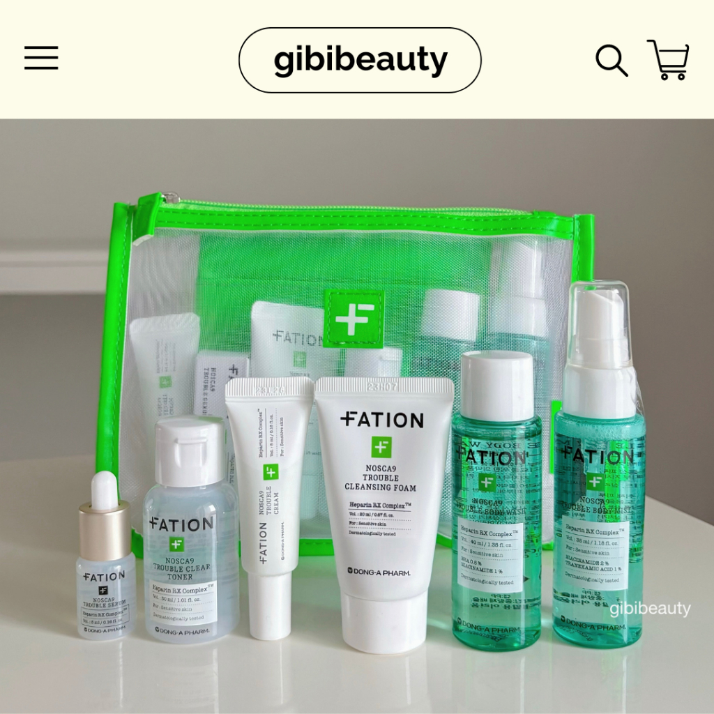 Bộ Travel Kit FATION Nosca9 Trouble | Shopee Việt Nam