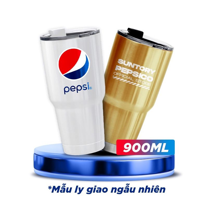 Ly giữ nhiệt Pepsi 900ml - kèm ống hút inox | Shopee Việt Nam