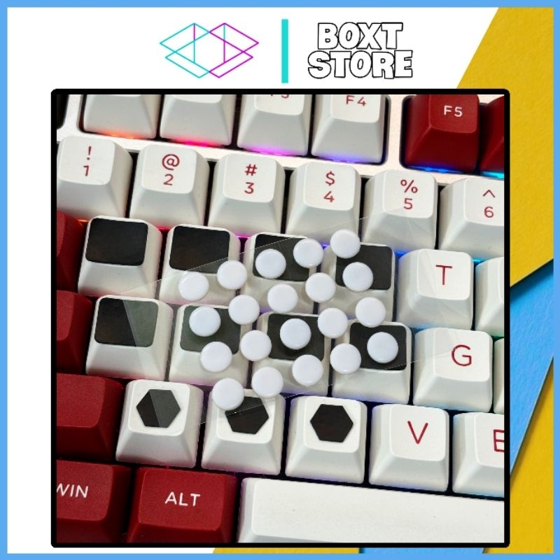 Mouse Feet Dots PTFE WHITE ICE Chấm Tròn Cho Chuột Gaming - Feet ...