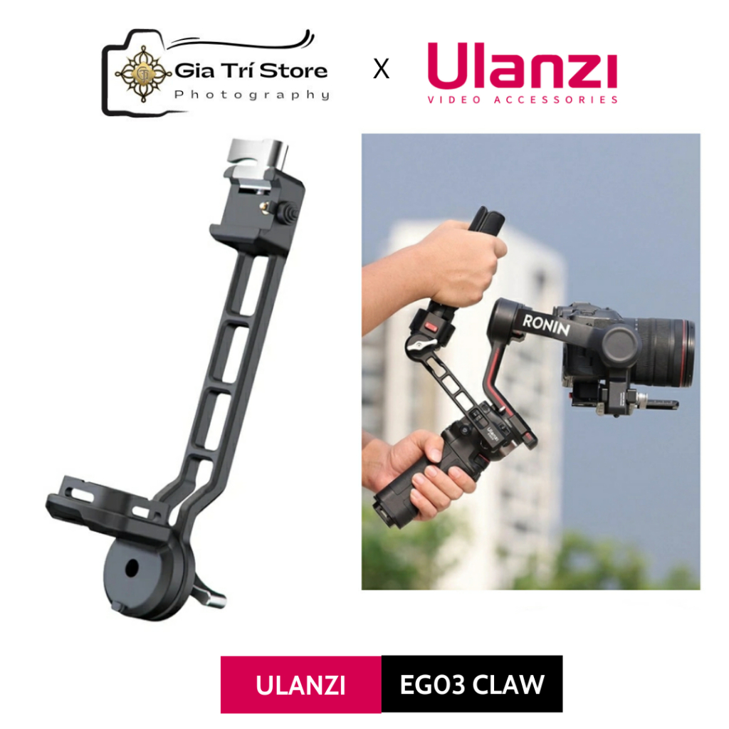 ULANZI EG03 CLAW - Tay Cầm Tháo Lắp Nhanh Dành Cho DJI RS2 / RS3 / RS3 Mini / RS3 Pro | Shopee ...