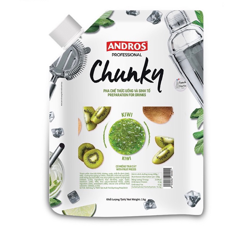 Chunky Kiwi - ANDROS 1KG | Shopee Việt Nam