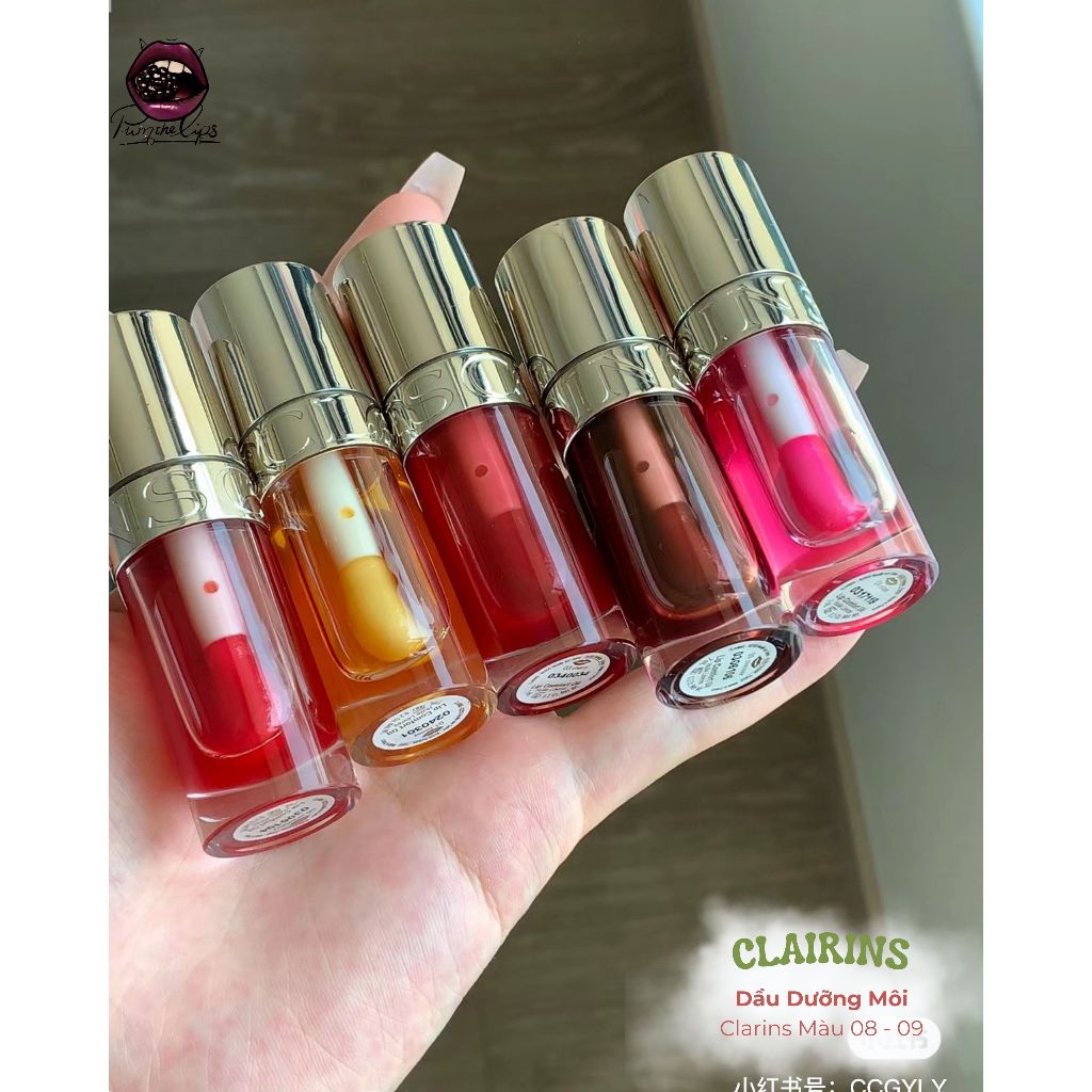 [Hàng chính hãng- Bill Pháp] Son dầu dưỡng môi Clarins - Fullsize box ...