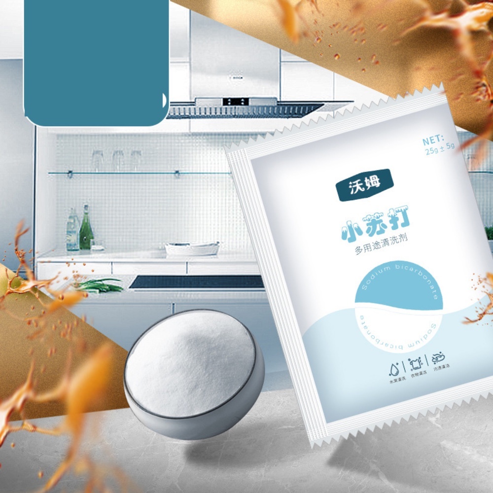 Bột baking soda Womu tẩy rửa đa năng làm sạch tẩy trắng quần áo 25g ...