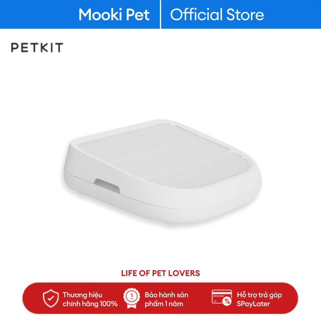 Bậc thang hứng cát Petkit hỗ trợ bước vào máy dọn phần dễ dàng Mooki ...