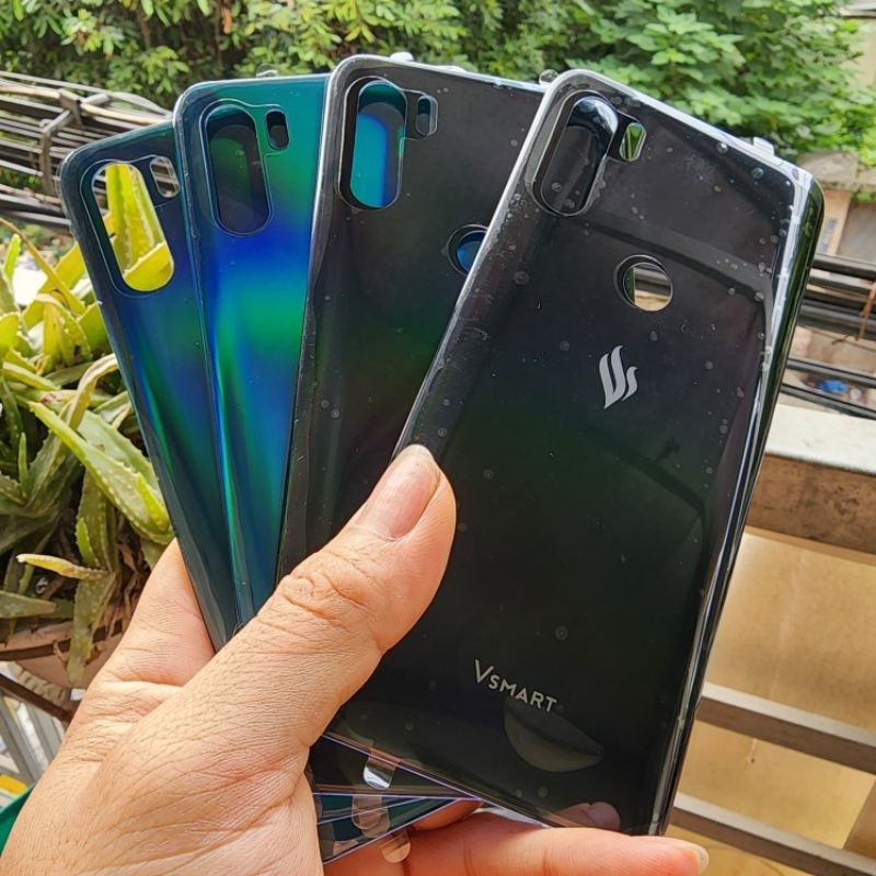 Nắp lưng vsmart Active 3 model v530 zin new chính hãng sẵn keo dán ...