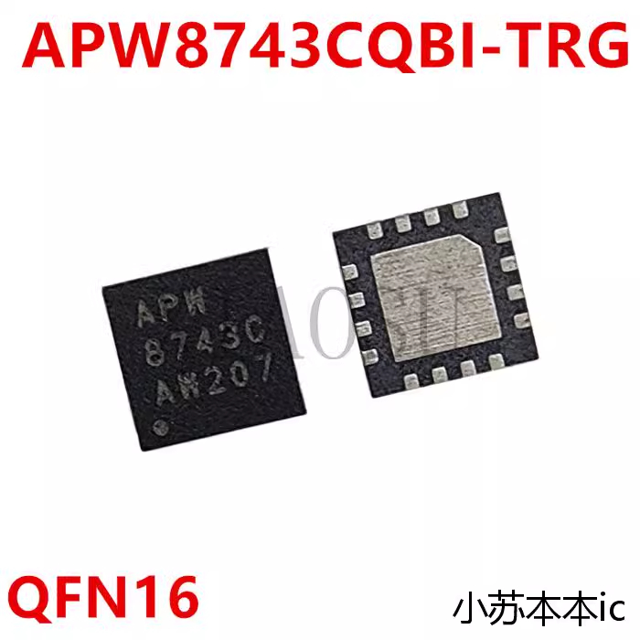 APW8743CQBI-TRG APW8743C 8743C 8743 ic nguồn trên bo mạch - Mới nguyên bản - ORIGINAL NEW ...