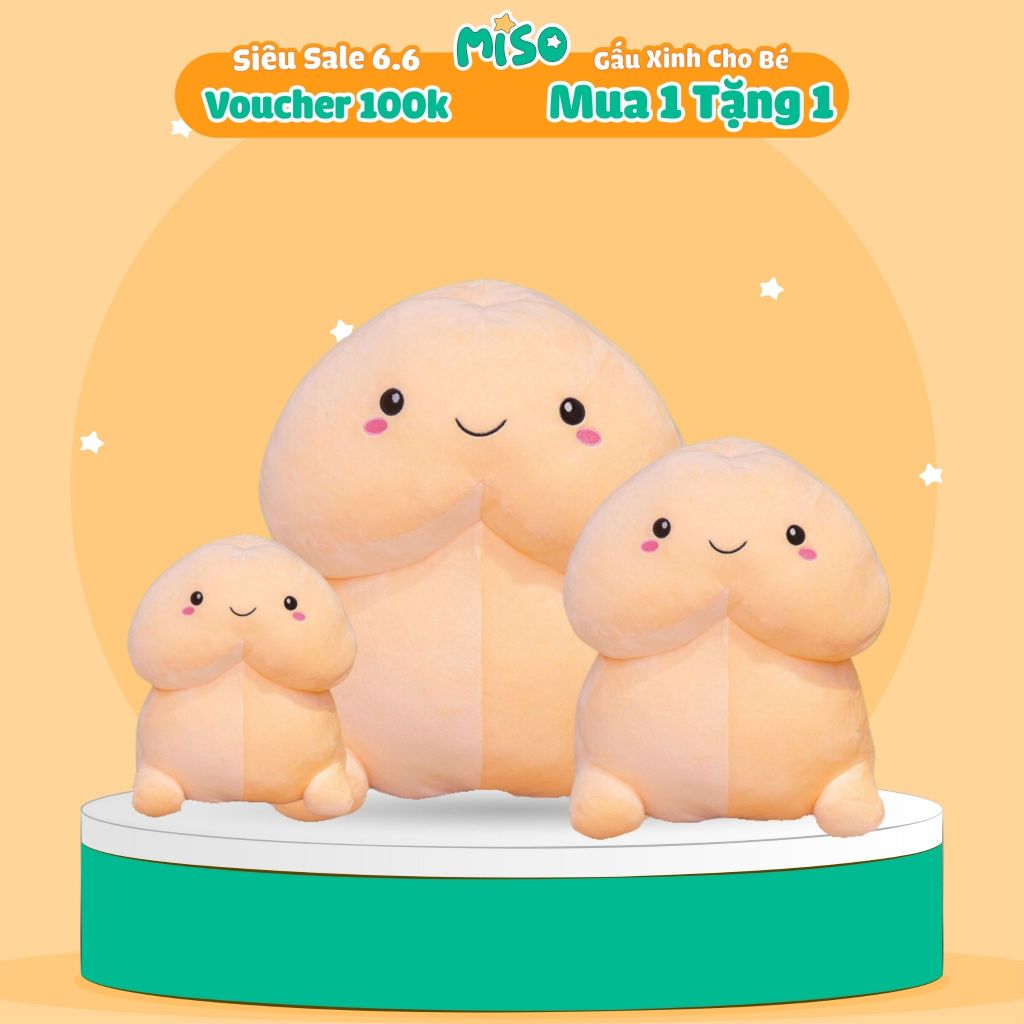 Thú Nhồi Bông Hình Ciu Cute Mềm Mịn Nhiều Kích Cỡ Cao Cấp Miso | Shopee ...