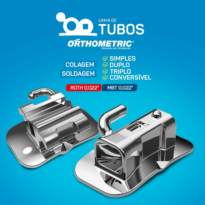 Mắc cài răng 6, răng 7 Orthometric Brazil dùng trong chỉnh nha | Shopee ...