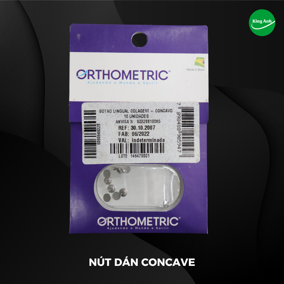 Nút chỉnh nha - Concave button Orthometric Brazil | Shopee Việt Nam