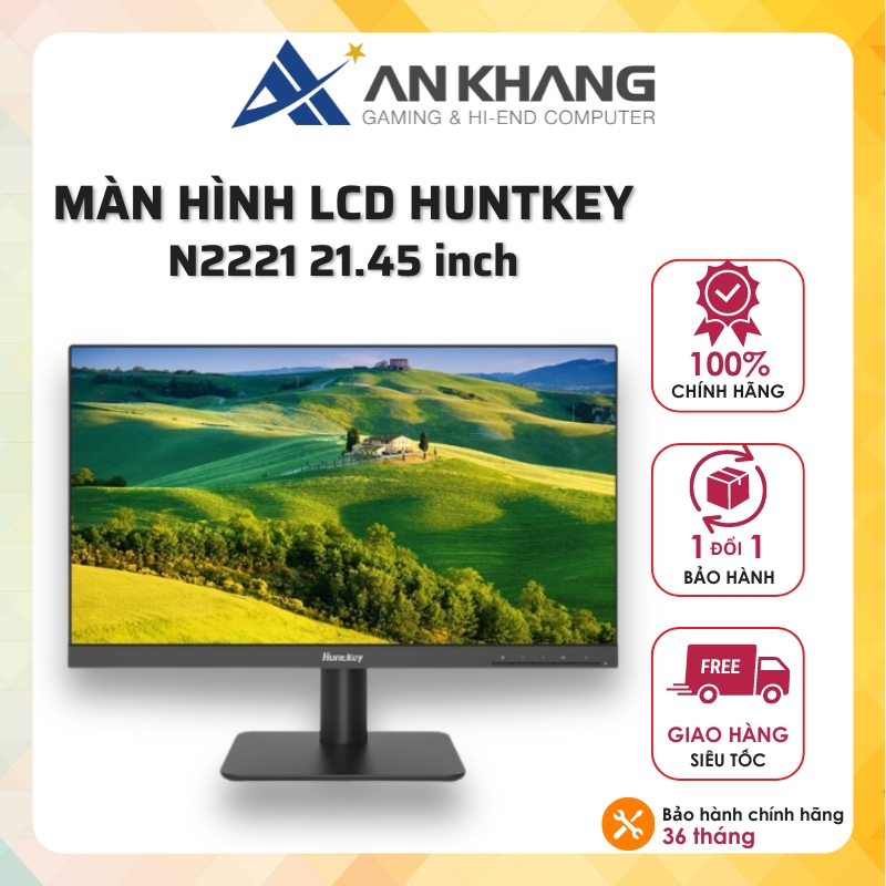 Màn hình LCD HUNTKEY N2221 21.45 inch - Chính Hãng BH 36 Tháng | Shopee Việt Nam