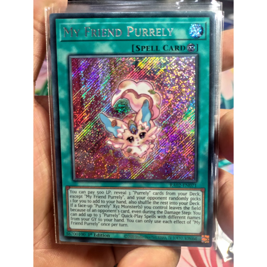 [KW2 Yugioh] [EN-UK] Thẻ bài My Friend Purrely - RA02-EN071 | Shopee ...