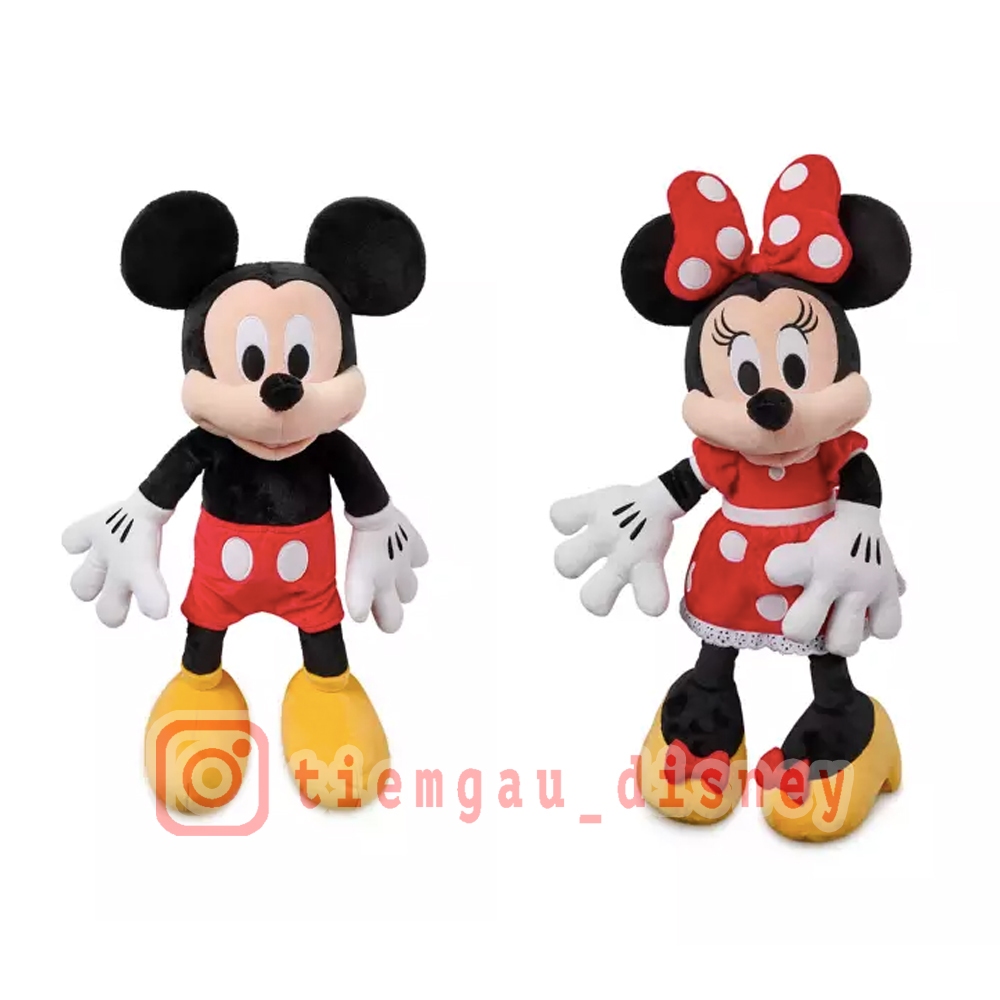 [Size 48cm] Set Gấu Bông Mickey and Minnie - Disney New Chính Hãng ...
