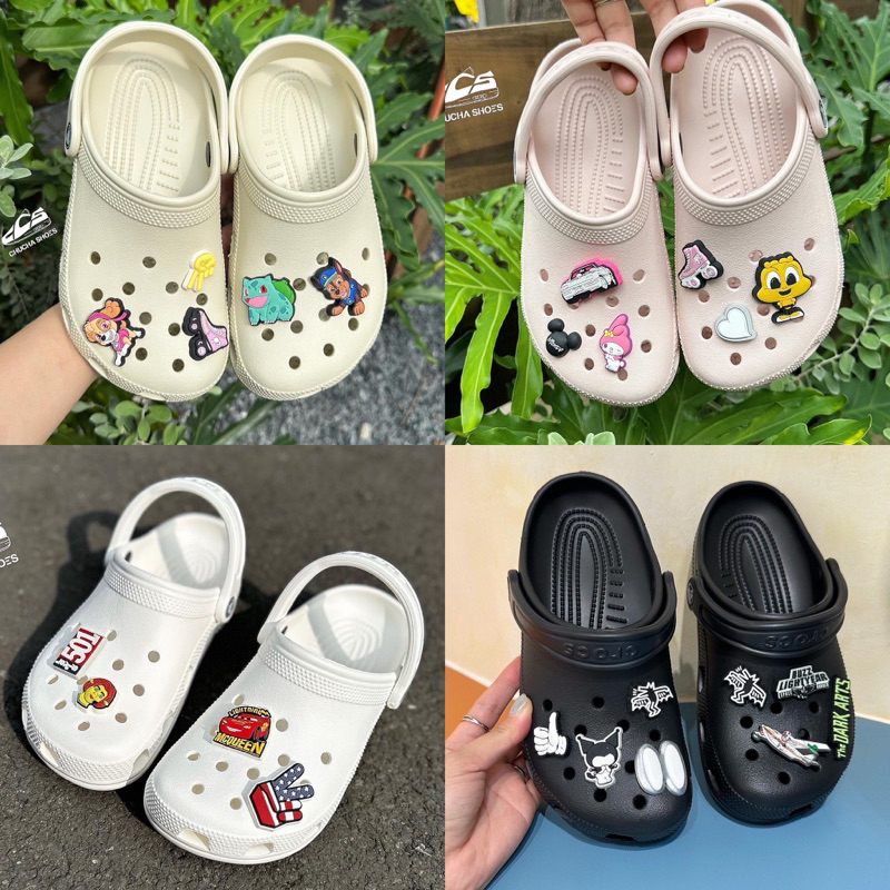 [Chính Hãng] Dép Crocs Basic nhiều màu tại Chuchashoes | Shopee Việt Nam
