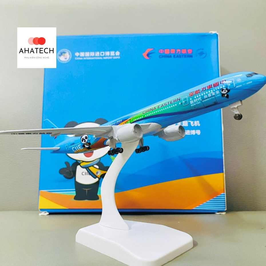 MÔ HÌNH MÁY BAY "B777-300 CHINA EASTERN PANDA LIVERY" 20CM TỈ LỆ 1:400 ...