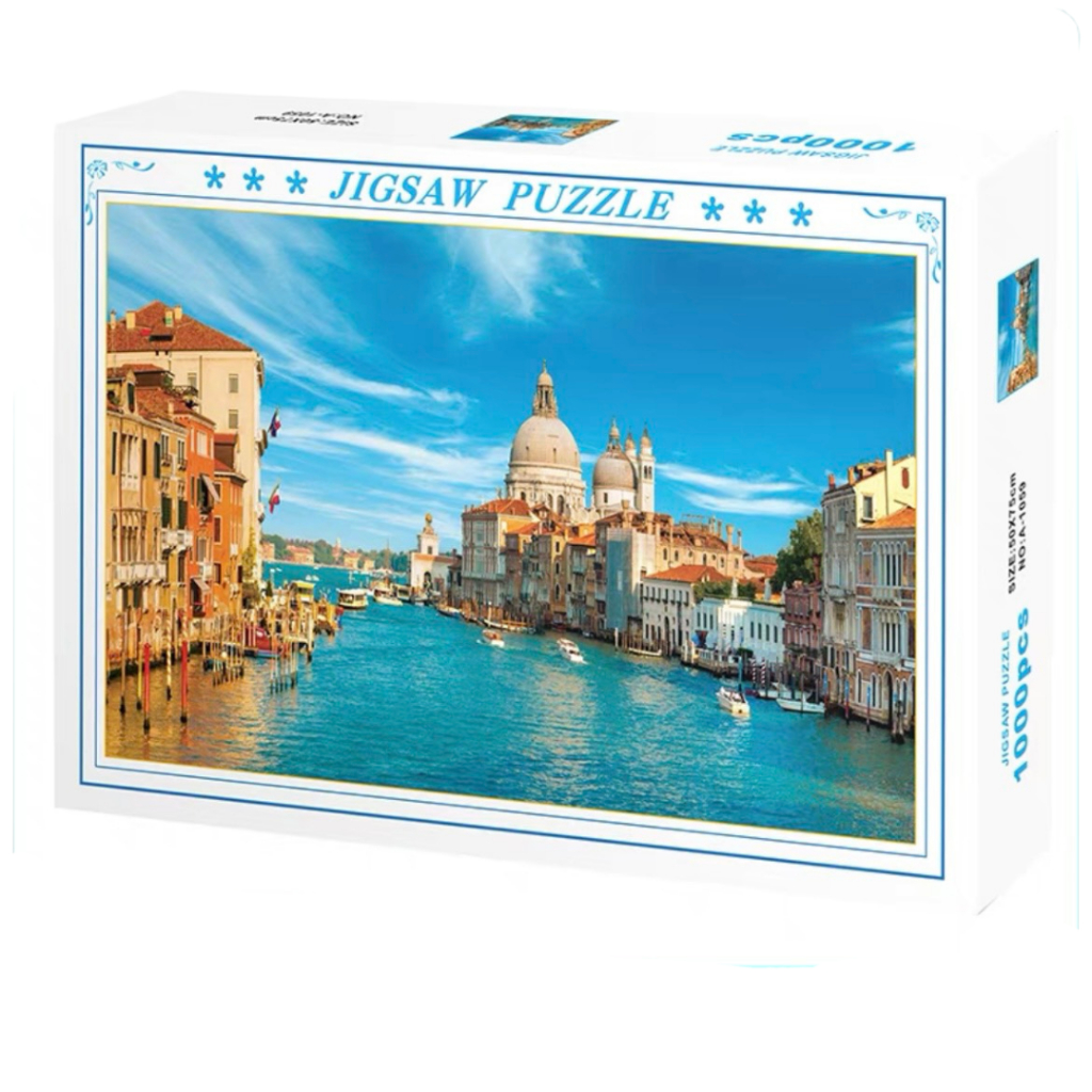 Bộ Tranh Ghép Xếp Hình 1000 Pcs Jigsaw Puzzle (Tranh ghép 70*50cm) Bản ...