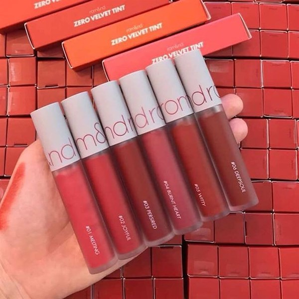 [Hàn Quốc] Son romand kem lì,lâu trôi Romand Zero Velvet Tint Full màu ...