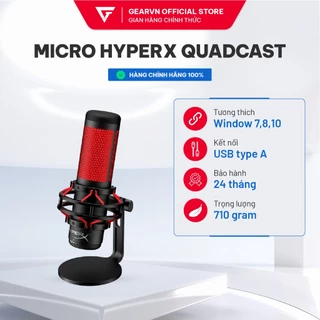Micro hyperx quadcast - Giá Tốt, Miễn Phí Vận Chuyển, Đủ Loại | Shopee Việt Nam