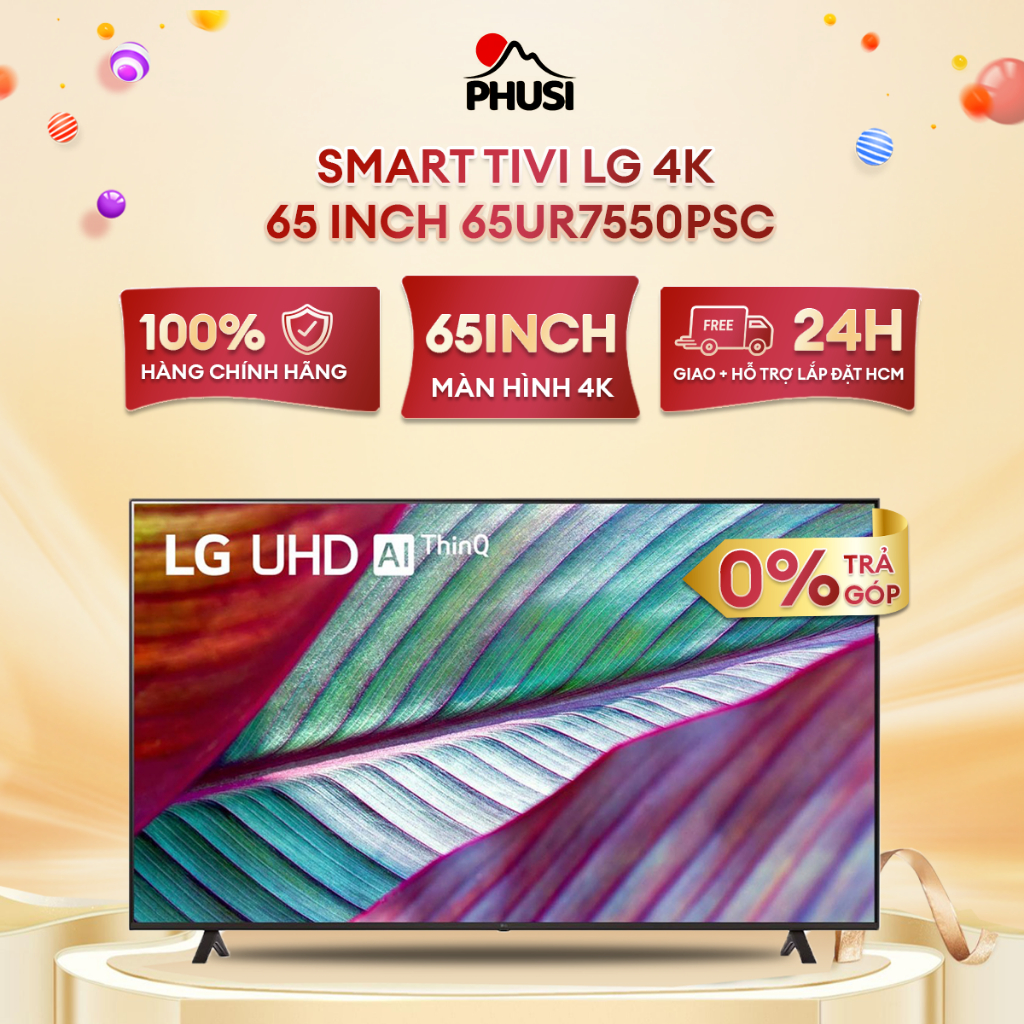65UR7550PSC Smart Tivi LG 4K 65 inch 65UR7550PSC [MIỄN PHÍ GIAO LẮP ...