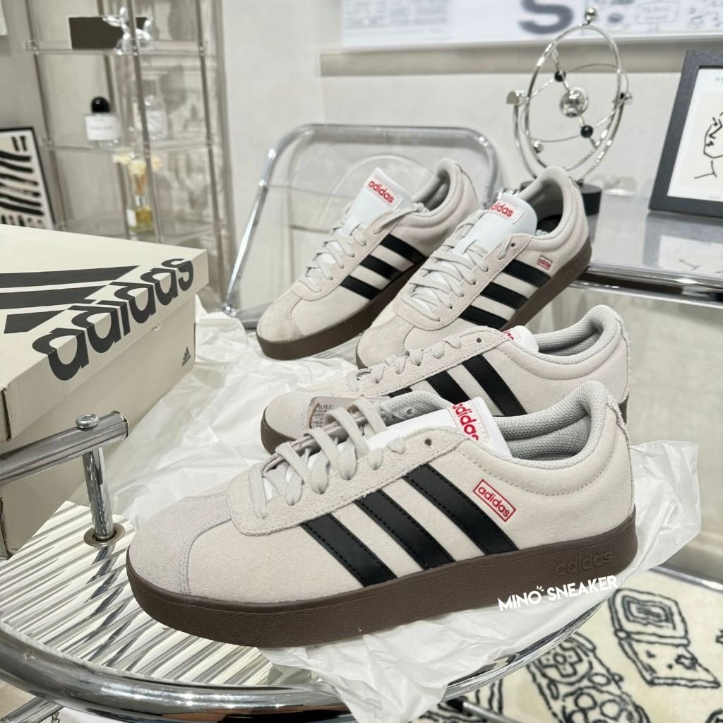 [CHÍNH HÃNG] Giày Adidas VL Court Lifestyle Skateboarding Grey (HQ1802 ...