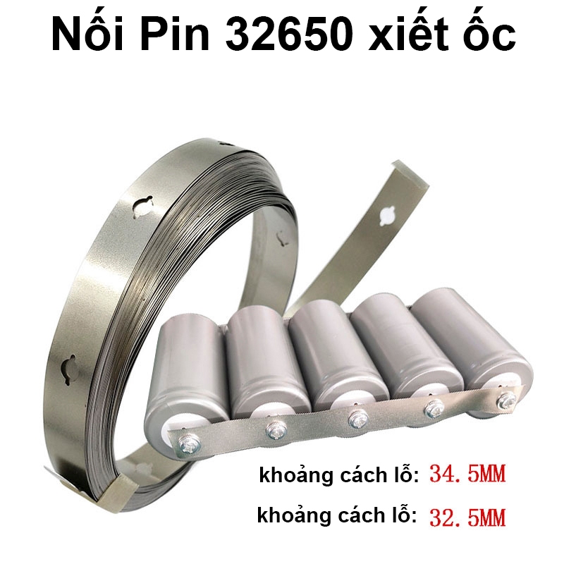 Tấm kẽm nối pin lithium - 32650 - sợi đơn 1 mét ( giá bán 1 mét ...