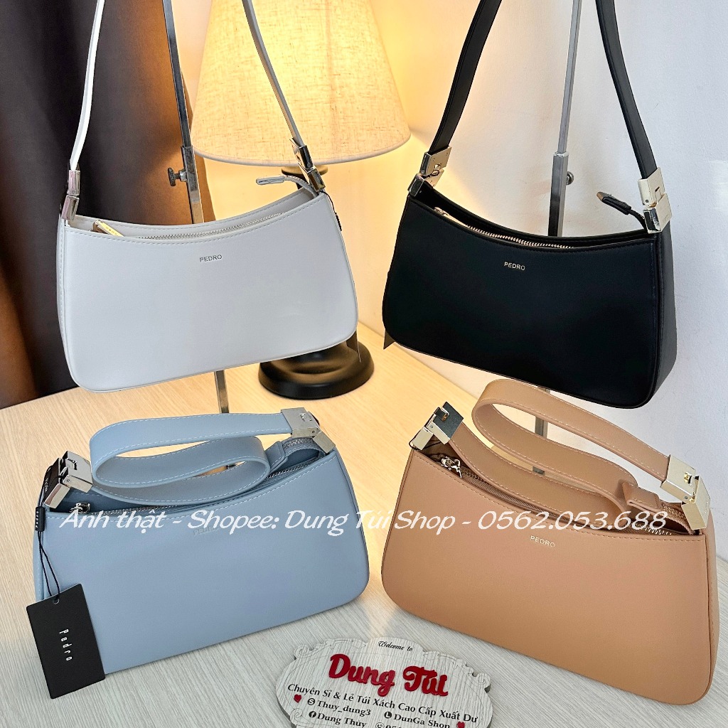 Túi nữ kẹp nách size 25 chất da trơn mịn dày dặn form đẹp PW2-75210161 ...