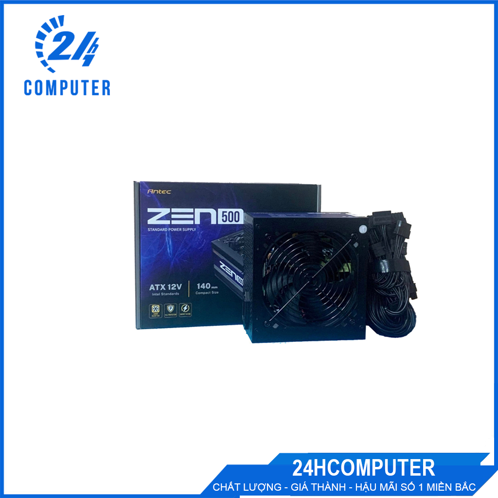 Nguồn ANTEC ZEN 500 450W New Bảo Hành 36 Tháng | Shopee Việt Nam