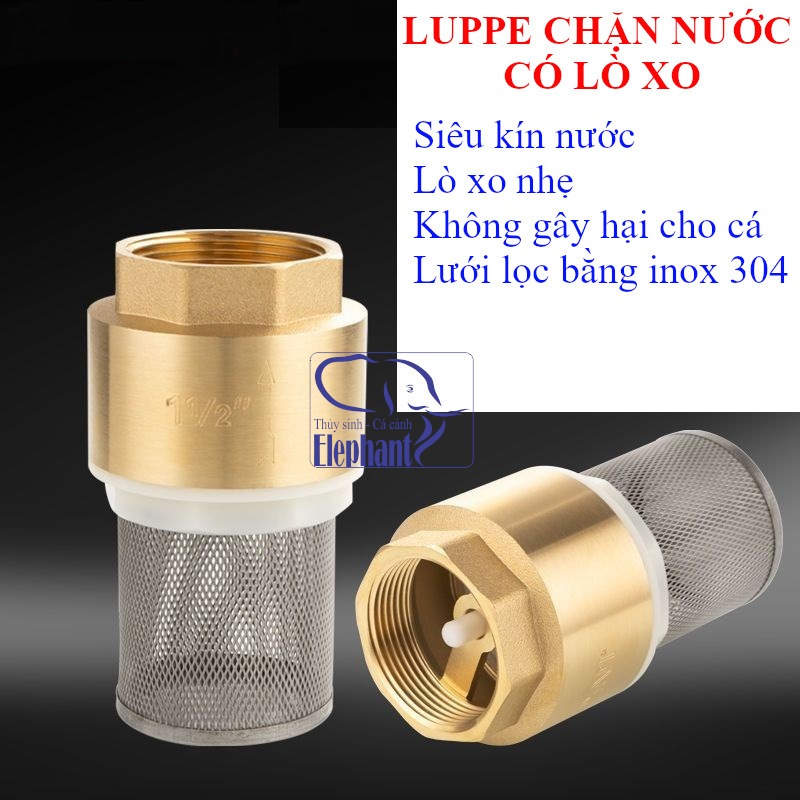 Luppe, rọ chặn nước bằng Đồng và Inox 304 - Phụ kiện DIY cho hệ thống ...
