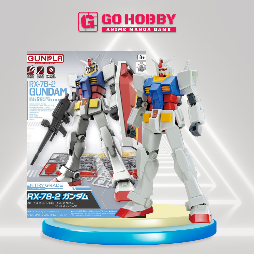 GUNPLA | Entry Grade 1/144 RX-78-2 Gundam | Đồ chơi mô hình lắp ráp ...