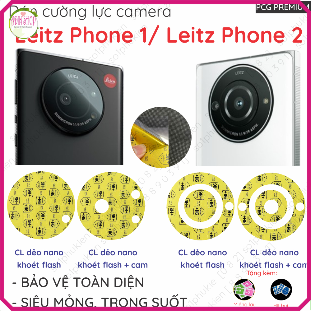 (Mua 1 tặng 1) Dán cường lực camera Leitz Phone 1/ Leitz Phone 2 chất ...
