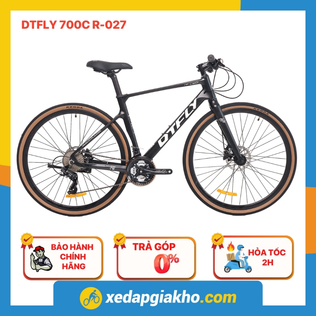 Xe Đạp Touring DTFLY R027 – Khung Nhôm | Phanh Dầu | Shimano | Shopee ...