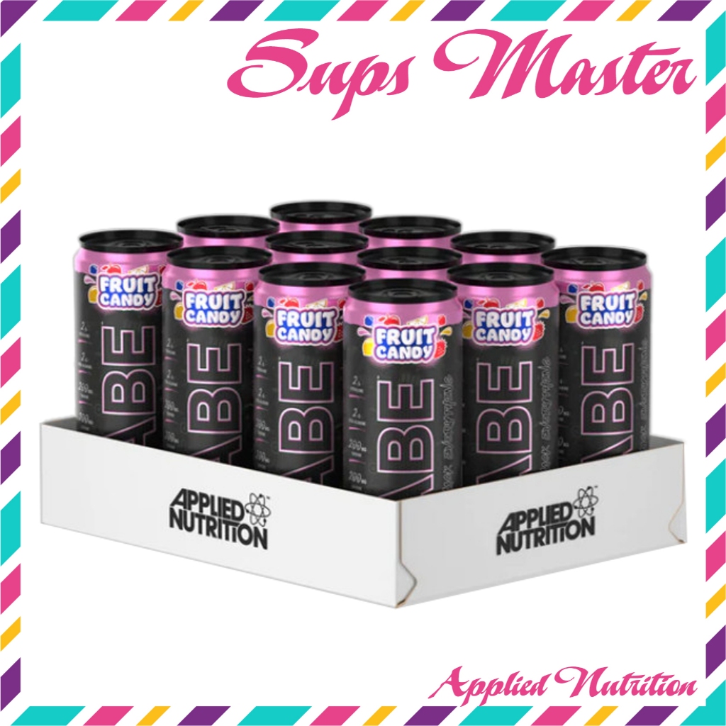 Combo thùng 24 lon ABE nước có gas 330ml vị Candy - Pre Workout Tăng ...