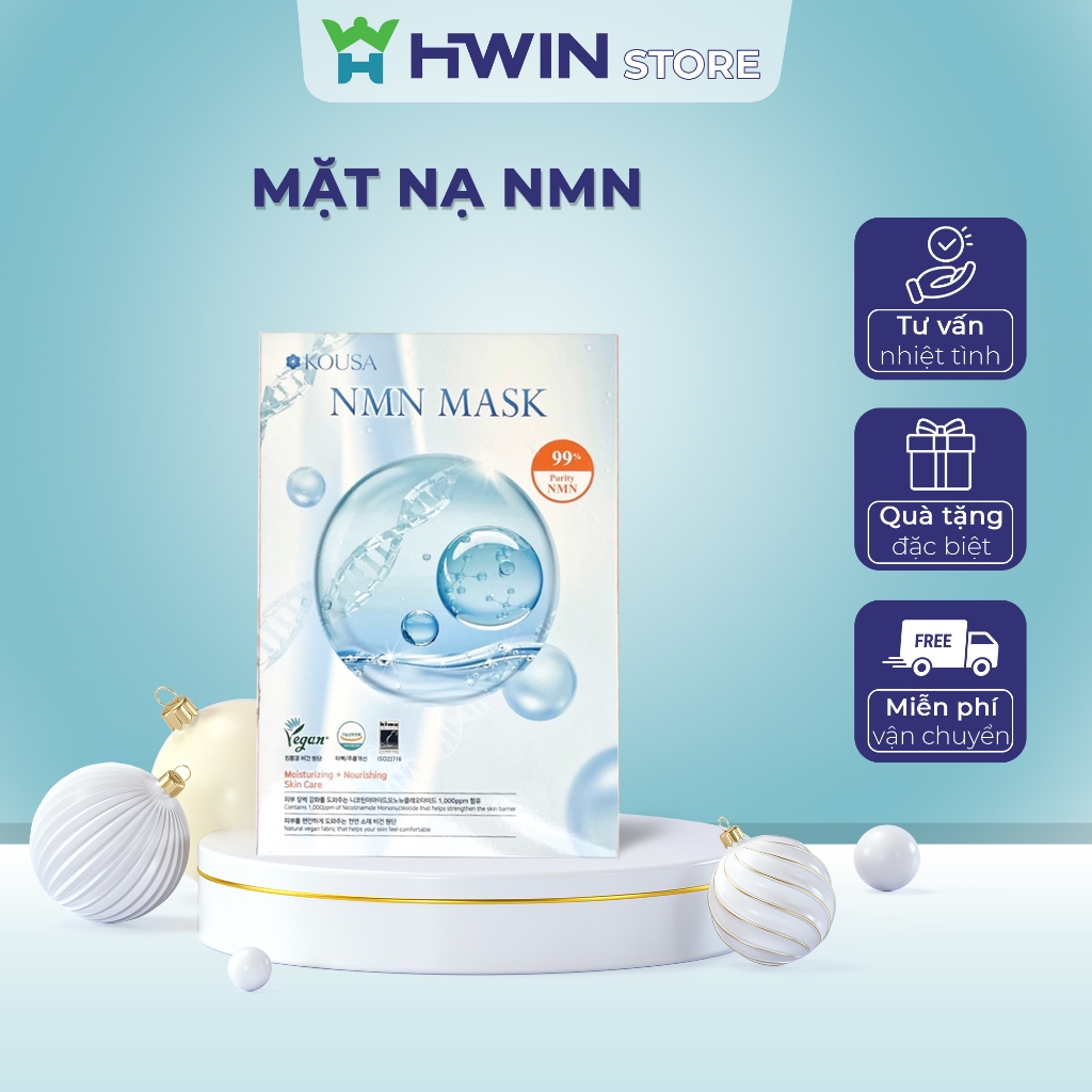 Mặt Nạ NMN MASK Trẻ Hóa Hàng Đầu Hàn Quốc, Ngăn Ngừa Nếp Nhăn, Đẩy ...