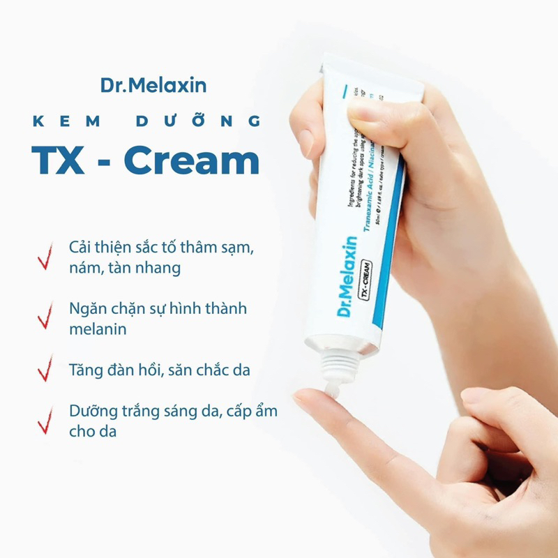 Kem Nám Dr Melaxin TX Cream 50ml ngừa nám , tàn nhang ,trắng da .đều ...