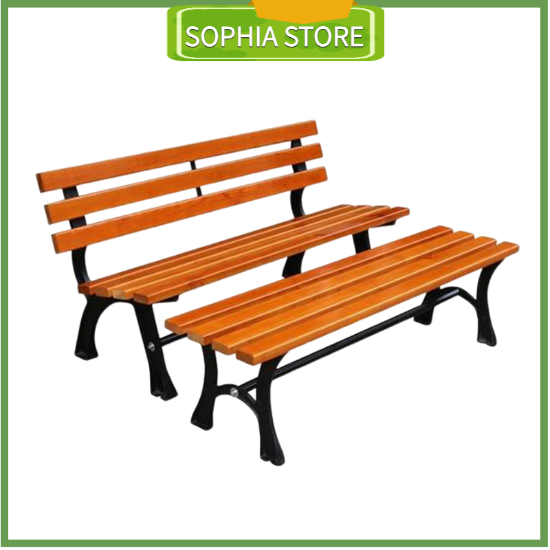 Ghế tựa sân vườn công viên gỗ nhựa composite/ Bench/ VHP-JM-003 ...