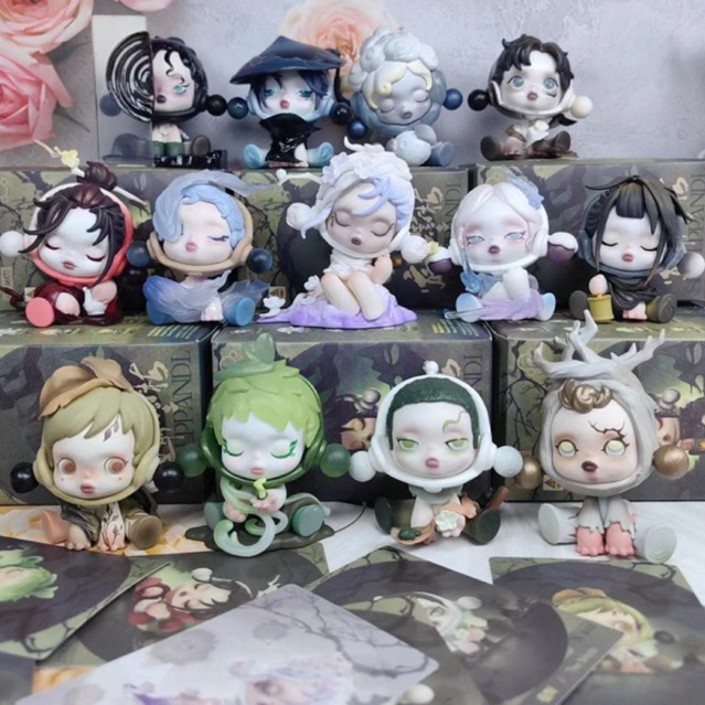 1 Hộp Blind box ngẫu nhiên Skull Panda hoa mơ. (Hàng 1:1) | Shopee Việt Nam