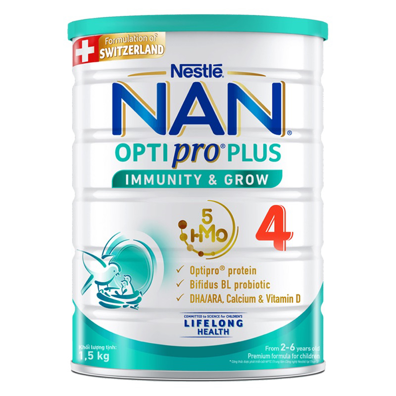 Nan Optipro Plus 4 lon 1,5kg | Shopee Việt Nam