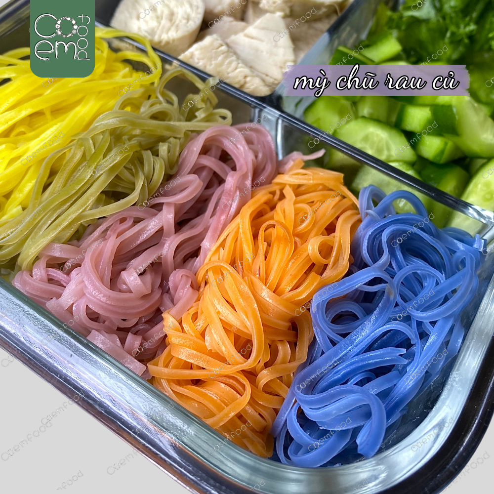 Mỳ chũ rau củ 5 vị healthy đặc sản Bắc giang | Shopee Việt Nam