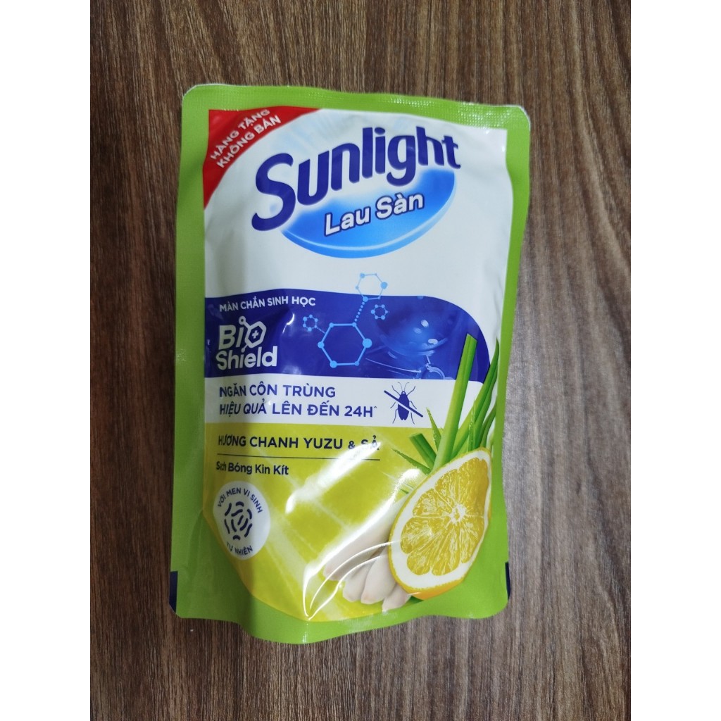 Combo 10 gói Nước Lau Sàn Sunlight Tinh Dầu Thảo Mộc Hương Chanh Yuzu ...