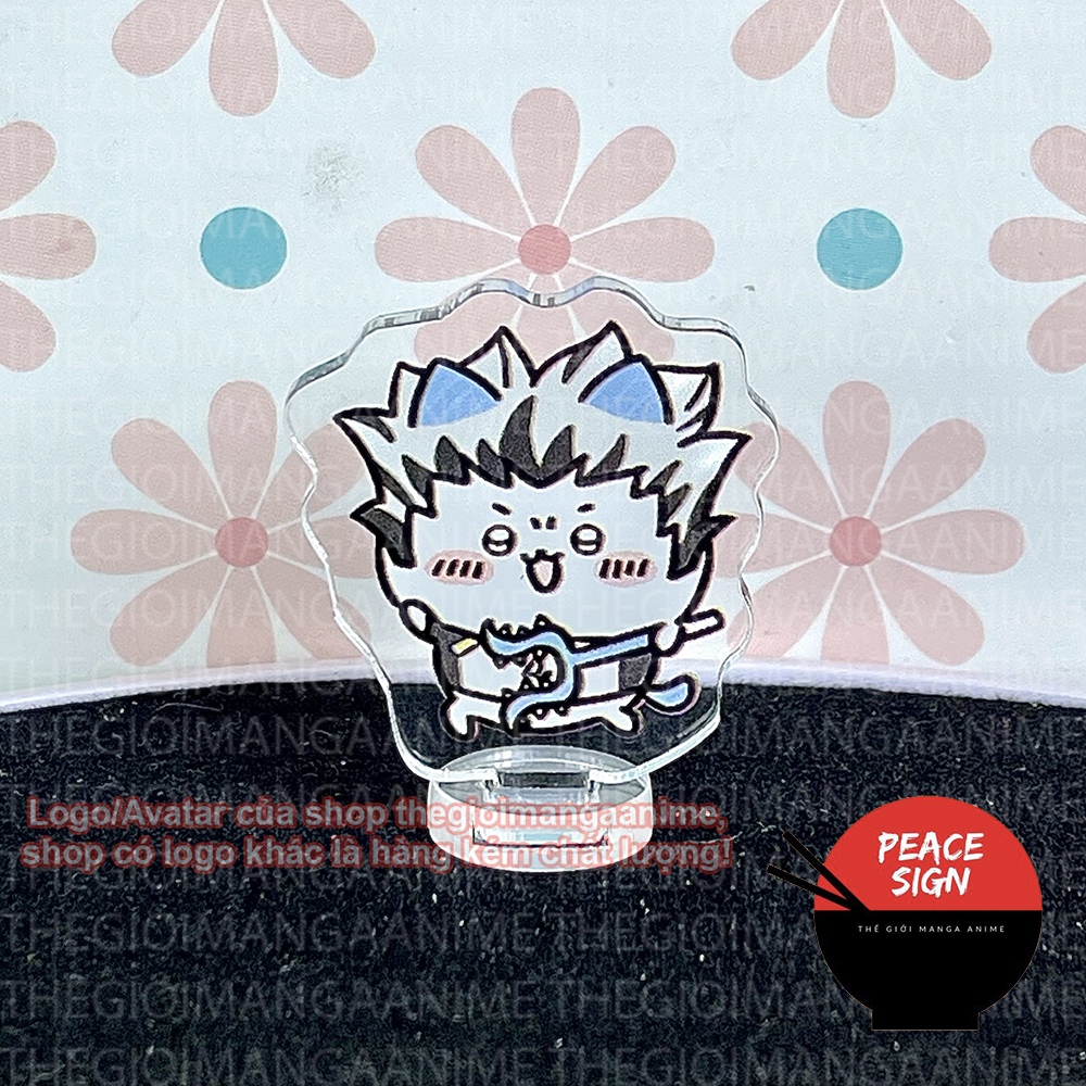 (3cm) Standee mini HAIKYUU!! ver Chiikawa Vua Bóng Chuyền tượng chibi ...