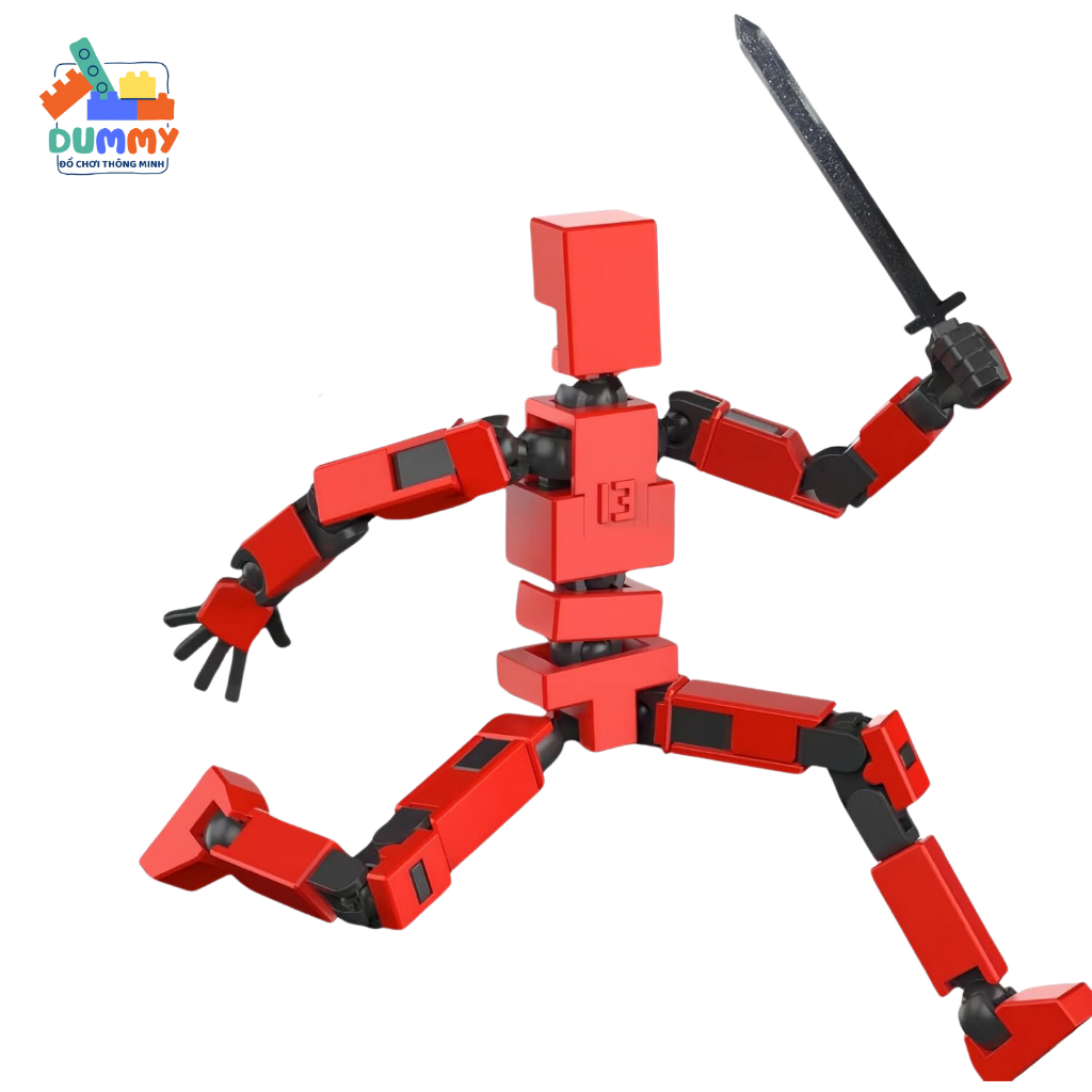 KIT Mô Hình Figure Robot Lucky 13 in 3D [ Hàng Chính Hãng ] 13 Khớp ...