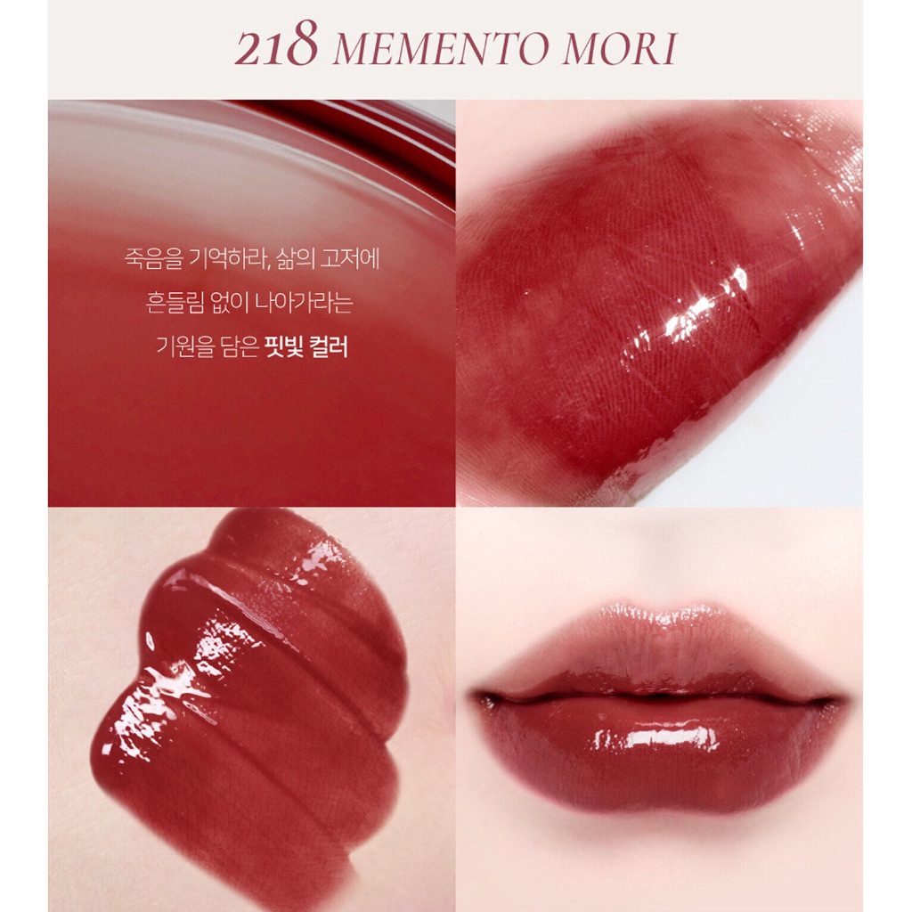 [20 màu] Son tint bóng thuần chay DINTO Blur-Glowy Lip Tint | Shopee ...