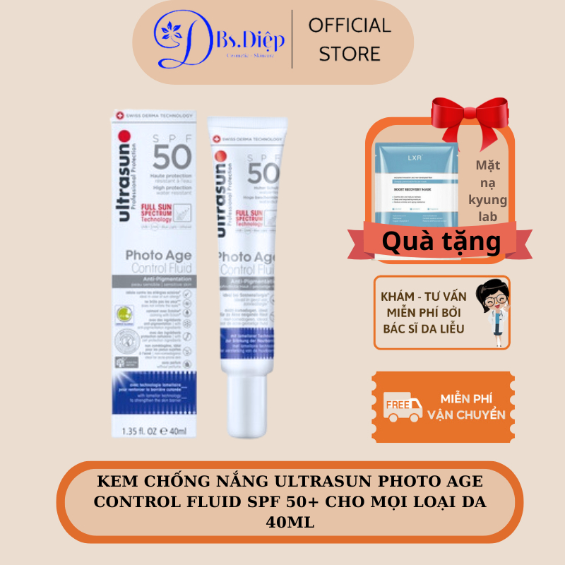 KEM CHỐNG NẮNG ULTRASUN CHO MỌI LOẠI DA 40ML (date 2/25) | Shopee Việt Nam