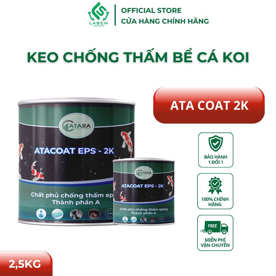 ATA COAT 2K chống thấm bể cá Koi | Shopee Việt Nam