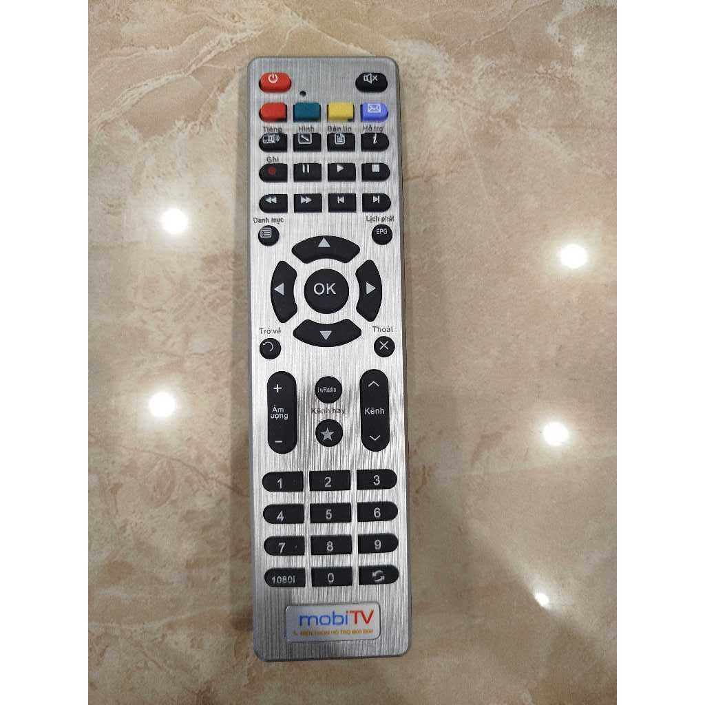 Remote điều khiển tivi Mobi TV | Shopee Việt Nam
