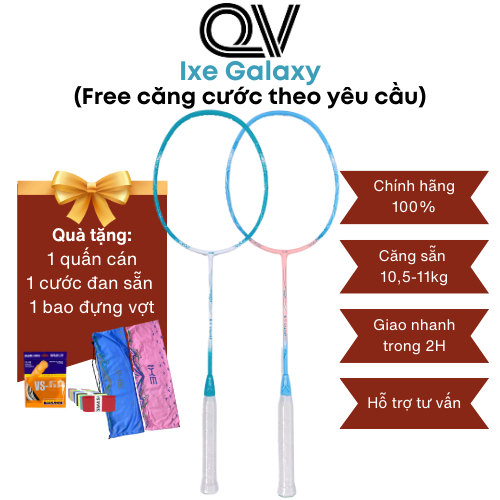 Vợt cầu lông Ixe Galaxy Chính hãng Quốc Việt Badminton công thủ toàn ...