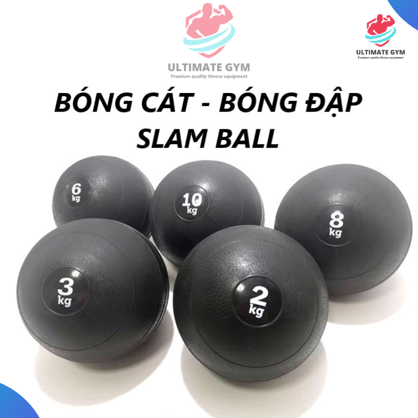 Slam ball bóng tạ bóng đập bóng cát medicine ball tập cardio gym ...