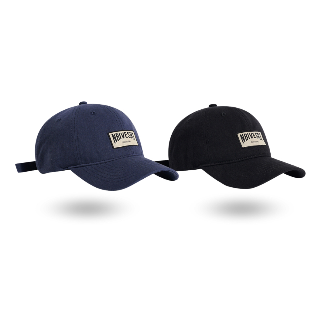 Mũ lưỡi trai nam nữ NBIVESRT, nón lưỡi trai thời trang unisex vải cotton dày dặn phù hợp đi làm ...