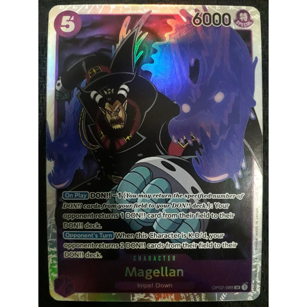 [TNTB] Thẻ bài One Piece TCG OP02-085 - Magellan - Character - Super ...